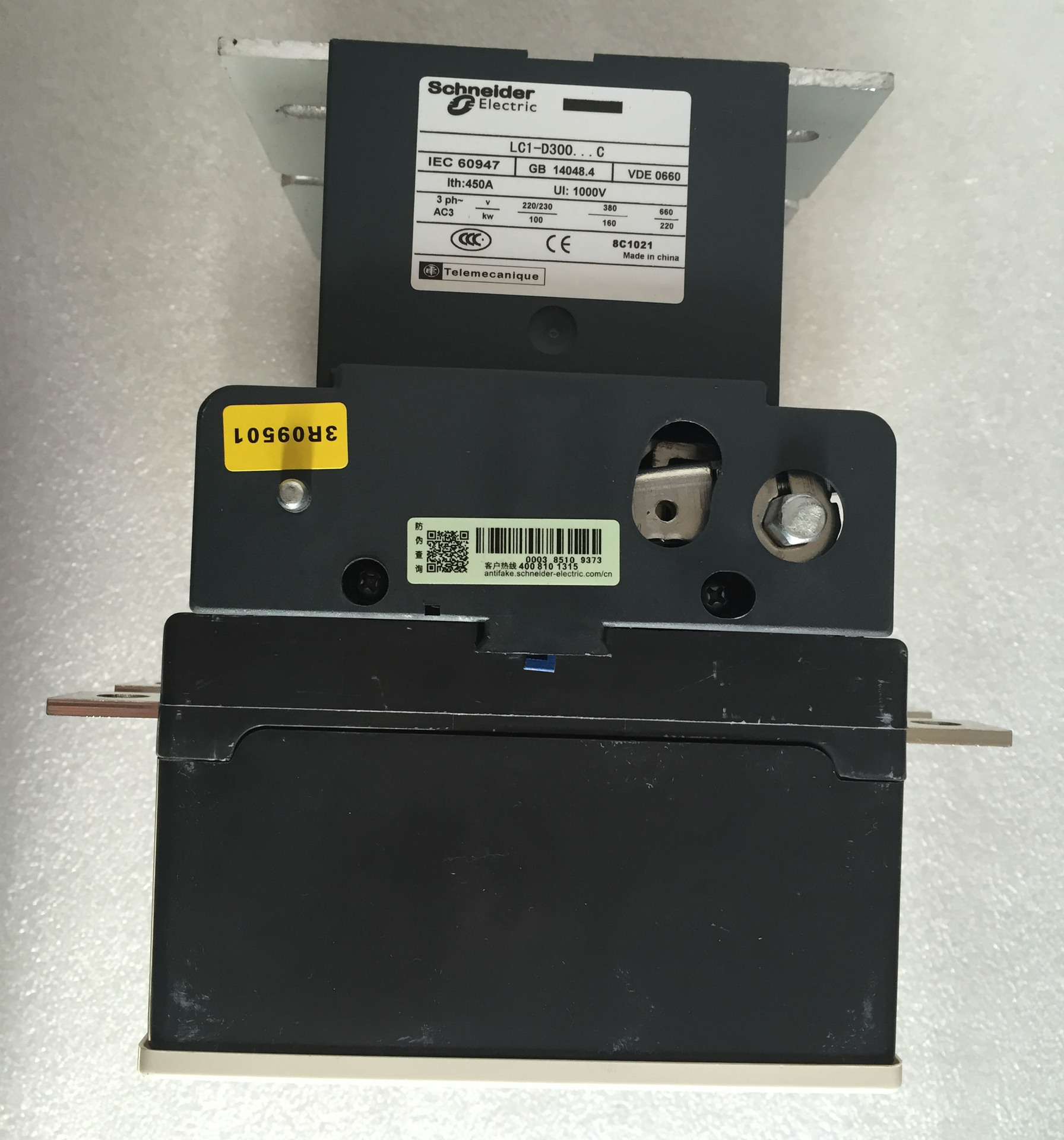 供应交流接触器施耐德 LC1-D300低压接触器 - 电气控制批发网